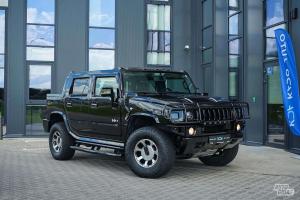 Black Hummer H2 2008 in Kaunas, with an engine capacity of 6.20 L and mileage of 114 thousand km for 54950 €, photo  on AUTOMOTO.COM.LV