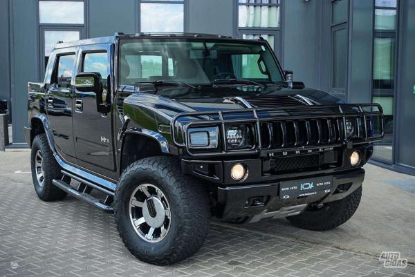 Black Hummer H2 2008 in Kaunas, with an engine capacity of 6.20 L and mileage of 114 thousand km for 54950 €, photo 3 on AUTOMOTO.COM.LV