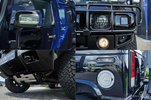 Black Hummer H2 2008 in Kaunas, with an engine capacity of 6.20 L and mileage of 114 thousand km for 54950 €, photo 7 on AUTOMOTO.COM.LV