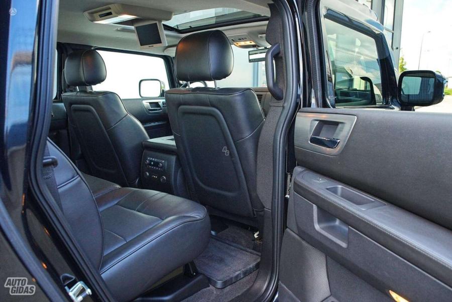 Black Hummer H2 2008 in Kaunas, with an engine capacity of 6.20 L and mileage of 114 thousand km for 54950 €, photo 36 on AUTOMOTO.COM.LV