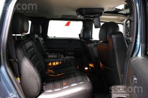 Blue Hummer H2 2004 in Riga, with an engine capacity of 6.00 L and mileage of 163 thousand km for 25000 €, photo 24 on AUTOMOTO.COM.LV