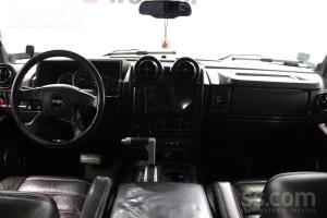 Blue Hummer H2 2004 in Riga, with an engine capacity of 6.00 L and mileage of 163 thousand km for 25000 €, photo 30 on AUTOMOTO.COM.LV