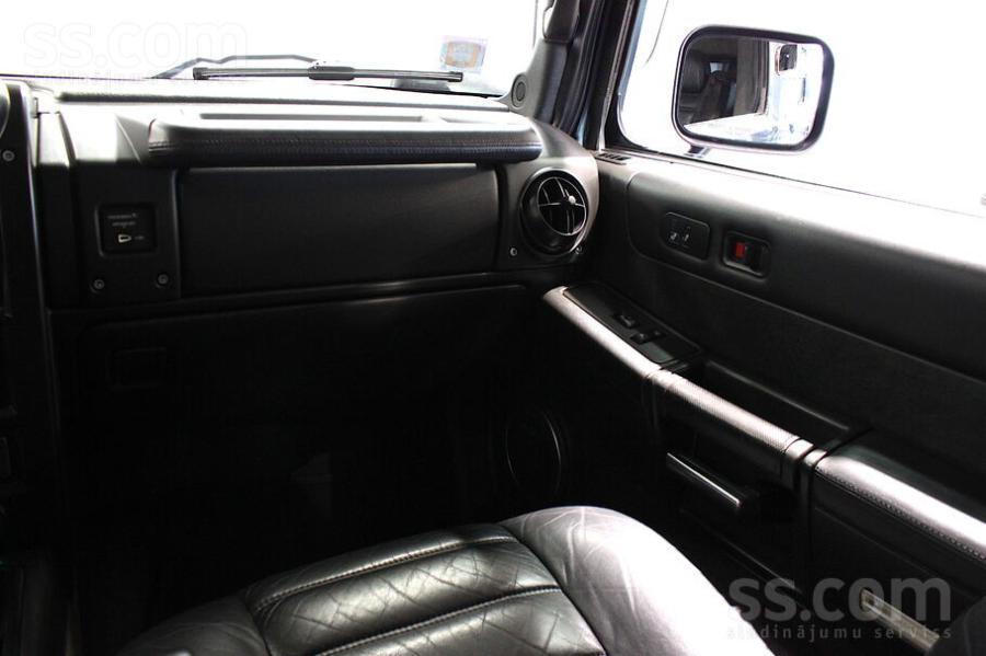 Blue Hummer H2 2004 in Riga, with an engine capacity of 6.00 L and mileage of 163 thousand km for 25000 €, photo 31 on AUTOMOTO.COM.LV