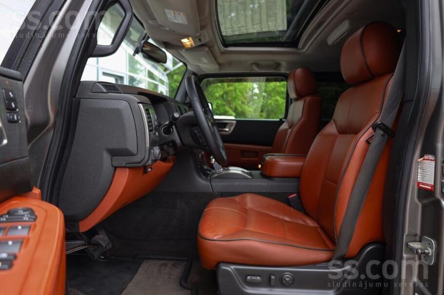 Brūns Hummer H2 2010 Rīga, ar dzinēja tilpumu 6.20 L un nobraukumu 0 tūkst. km par 29995 €, foto 15 vietnē AUTOMOTO.COM.LV