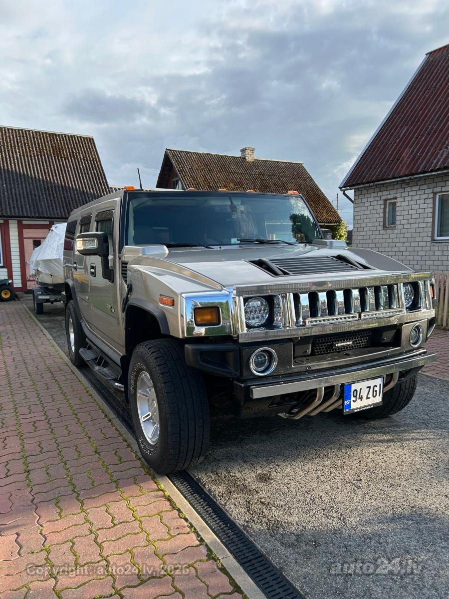 Hummer H2 2005 Kohtla-Jerve, ar dzinēja tilpumu 6.00 L un nobraukumu 260 tūkst. km par 21000 €, foto 1 vietnē AUTOMOTO.COM.LV
