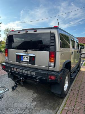 Hummer H2 2005 Kohtla-Jerve, ar dzinēja tilpumu 6.00 L un nobraukumu 260 tūkst. km par 21000 €, foto 5 vietnē AUTOMOTO.COM.LV