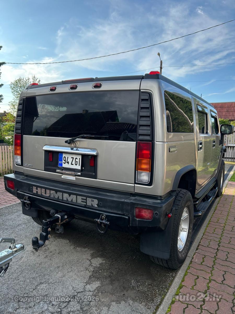 Hummer H2 2005 Kohtla-Jerve, ar dzinēja tilpumu 6.00 L un nobraukumu 260 tūkst. km par 21000 €, foto 5 vietnē AUTOMOTO.COM.LV