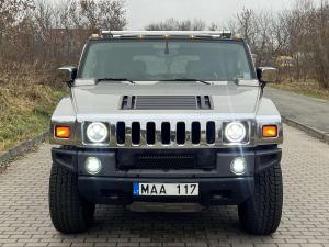 Grey Hummer H2 2003 in Vilnius, with an engine capacity of 5.97 L and mileage of 216 thousand km for 18500 €, photo 6 on AUTOMOTO.COM.LV