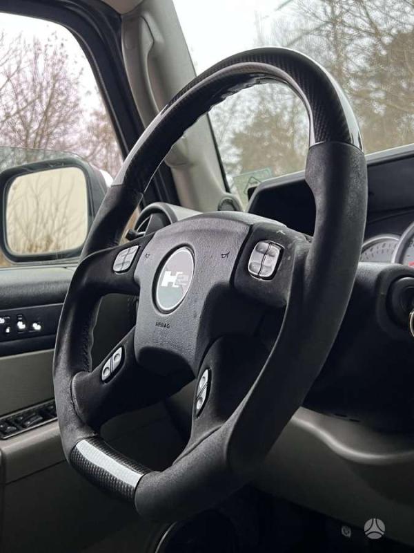 Pelēks Hummer H2 2003 Viļņa, ar dzinēja tilpumu 5.97 L un nobraukumu 216 tūkst. km par 18500 €, foto 10 vietnē AUTOMOTO.COM.LV