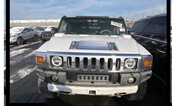 Pelēks Hummer H2 2004 Klaipėda, ar dzinēja tilpumu 6.00 L un nobraukumu 243 tūkst. km par 9559 €, foto 1 vietnē AUTOMOTO.COM.LV