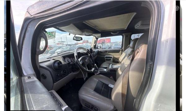 Pelēks Hummer H2 2004 Klaipėda, ar dzinēja tilpumu 6.00 L un nobraukumu 243 tūkst. km par 9559 €, foto 10 vietnē AUTOMOTO.COM.LV