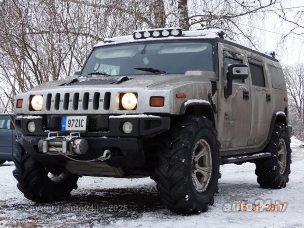 Hummer H2 2006 Tartu vietnē Pelēks Hummer H2 2006 Tartu, ar dzinēja tilpumu 6.00 L un nobraukumu 320 tūkst. km par 15000 €, foto 1 vietnē AUTOMOTO.COM.LV