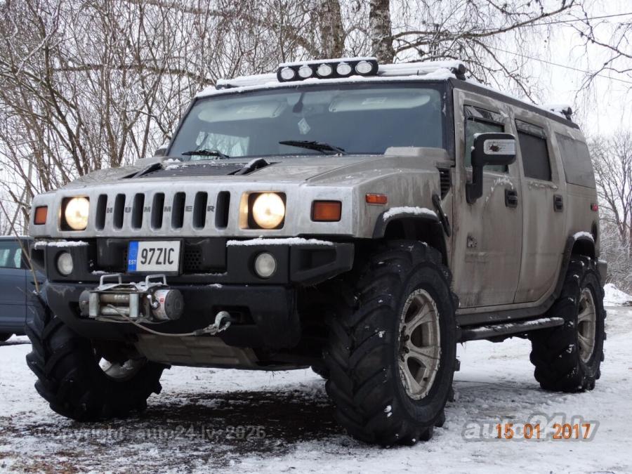 Pelēks Hummer H2 2006 Tartu, ar dzinēja tilpumu 6.00 L un nobraukumu 320 tūkst. km par 15000 €, foto 1 vietnē AUTOMOTO.COM.LV