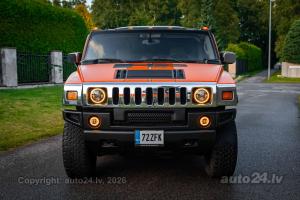 Orange Hummer H2 2003 in Tallinn, with an engine capacity of 6.00 L and mileage of 0 thousand km for 10000 €, photo 3 on AUTOMOTO.COM.LV