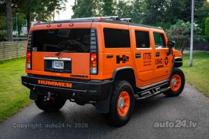 Orange Hummer H2 2003 in Tallinn, with an engine capacity of 6.00 L and mileage of 0 thousand km for 10000 €, photo 5 on AUTOMOTO.COM.LV