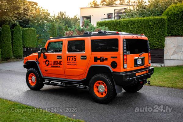 Oranžs Hummer H2 2003 Tallina, ar dzinēja tilpumu 6.00 L un nobraukumu 0 tūkst. km par 10000 €, foto 6 vietnē AUTOMOTO.COM.LV