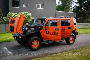 Orange Hummer H2 2003 in Tallinn, with an engine capacity of 6.00 L and mileage of 0 thousand km for 10000 €, photo 7 on AUTOMOTO.COM.LV
