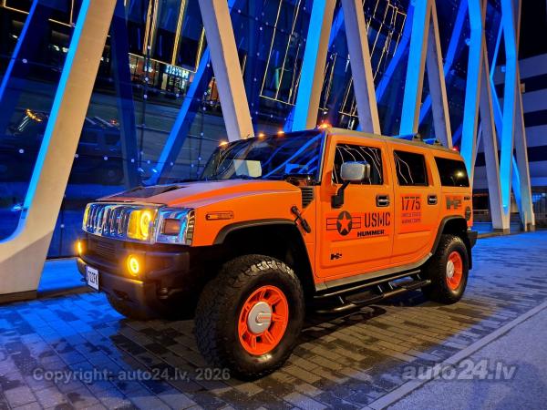 Oranžs Hummer H2 2003 Tallina, ar dzinēja tilpumu 6.00 L un nobraukumu 0 tūkst. km par 10000 €, foto 11 vietnē AUTOMOTO.COM.LV