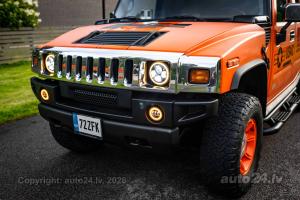 Oranžs Hummer H2 2003 Tallina, ar dzinēja tilpumu 6.00 L un nobraukumu 299 tūkst. km par 18900 €, foto 22 vietnē AUTOMOTO.COM.LV