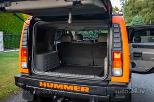 Oranžs Hummer H2 2003 Tallina, ar dzinēja tilpumu 6.00 L un nobraukumu 299 tūkst. km par 18900 €, foto 55 vietnē AUTOMOTO.COM.LV
