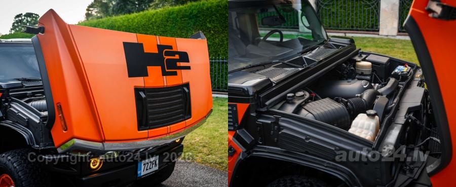 Oranžs Hummer H2 2003 Tallina, ar dzinēja tilpumu 6.00 L un nobraukumu 299 tūkst. km par 18900 €, foto 54 vietnē AUTOMOTO.COM.LV