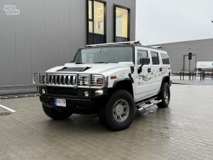 White Hummer H2 2005 in Vilnius, with an engine capacity of 6.00 L and mileage of 178 thousand km for 15500 €, photo  on AUTOMOTO.COM.LV