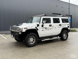 White Hummer H2 2005 in Vilnius, with an engine capacity of 6.00 L and mileage of 178 thousand km for 15500 €, photo 3 on AUTOMOTO.COM.LV