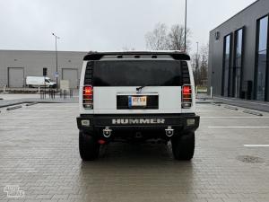 White Hummer H2 2005 in Vilnius, with an engine capacity of 6.00 L and mileage of 178 thousand km for 15500 €, photo 5 on AUTOMOTO.COM.LV