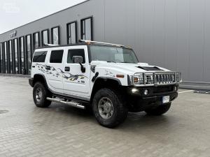 White Hummer H2 2005 in Vilnius, with an engine capacity of 6.00 L and mileage of 178 thousand km for 15500 €, photo 7 on AUTOMOTO.COM.LV