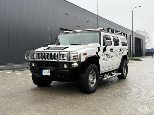 Balts Hummer H2 2005 Viļņa, ar dzinēja tilpumu 6.00 L un nobraukumu 178 tūkst. km par 15500 €, foto 2 vietnē AUTOMOTO.COM.LV