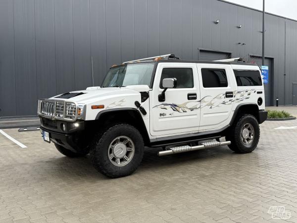 Balts Hummer H2 2005 Viļņa, ar dzinēja tilpumu 6.00 L un nobraukumu 178 tūkst. km par 15500 €, foto 3 vietnē AUTOMOTO.COM.LV