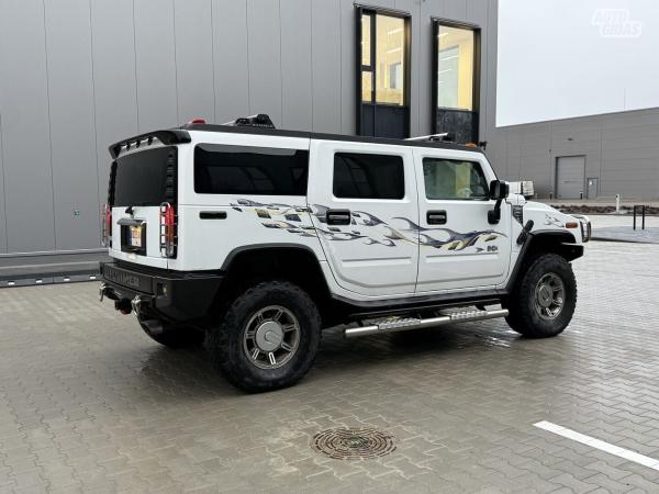 Balts Hummer H2 2005 Viļņa, ar dzinēja tilpumu 6.00 L un nobraukumu 178 tūkst. km par 15500 €, foto 6 vietnē AUTOMOTO.COM.LV