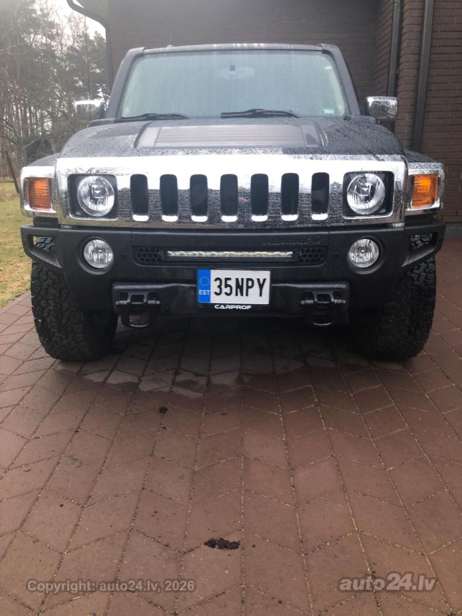 Black Hummer H3 2006 in Tallinn, with an engine capacity of 3.50 L and mileage of 50 thousand km for 13900 €, photo 7 on AUTOMOTO.COM.LV