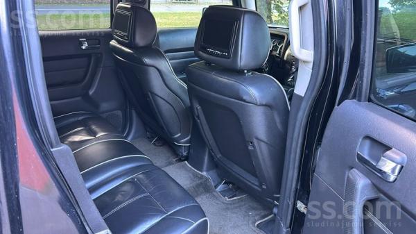 Melns Hummer H3 2006 Rīga, ar dzinēja tilpumu 3.50 L un nobraukumu 255 tūkst. km par 10500 €, foto 8 vietnē AUTOMOTO.COM.LV