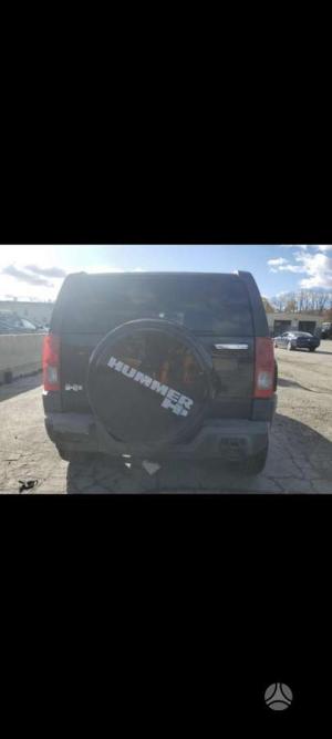 Melns Hummer H3 2007 Kauņa, ar dzinēja tilpumu 3.65 L un nobraukumu 290 tūkst. km par 4500 €, foto 5 vietnē AUTOMOTO.COM.LV