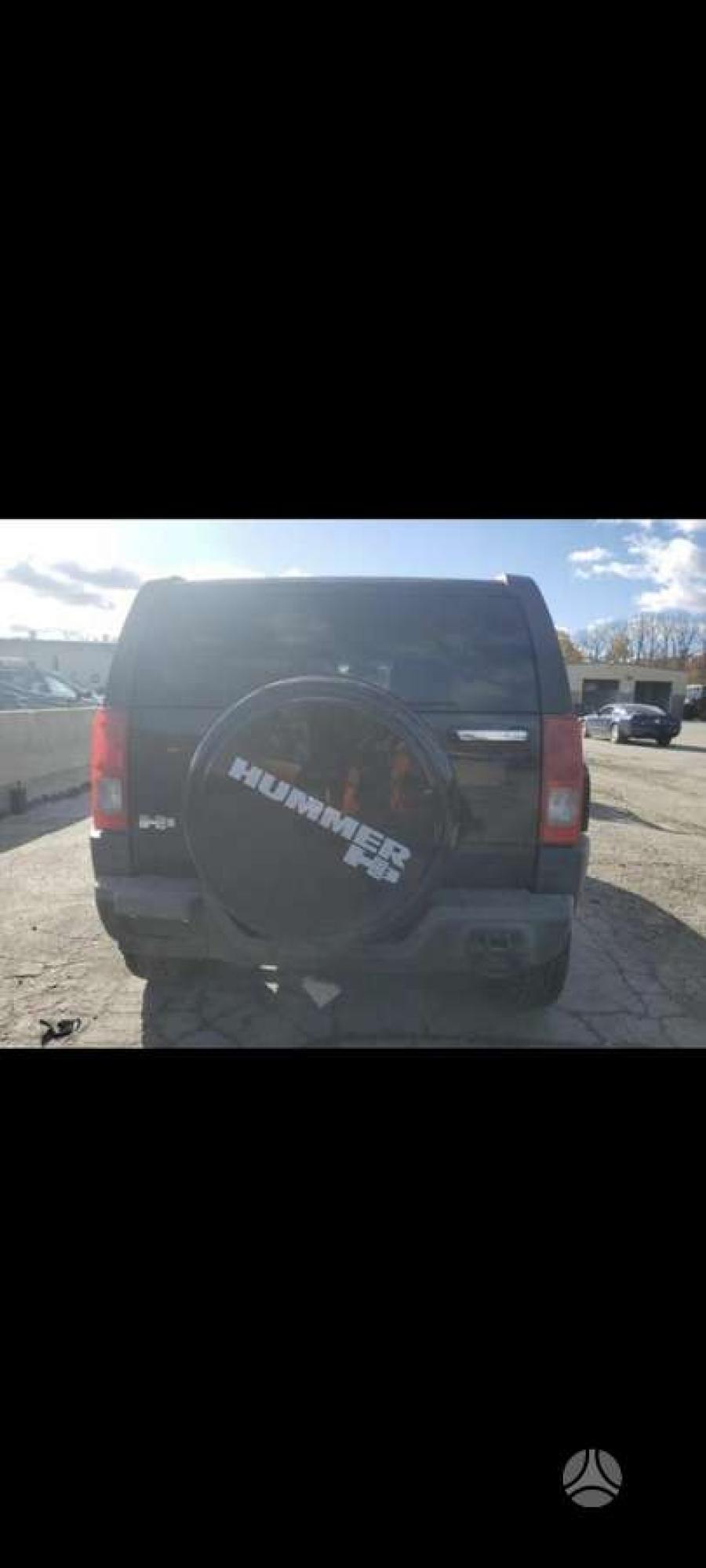 Melns Hummer H3 2007 Kauņa, ar dzinēja tilpumu 3.65 L un nobraukumu 290 tūkst. km par 4500 €, foto 5 vietnē AUTOMOTO.COM.LV