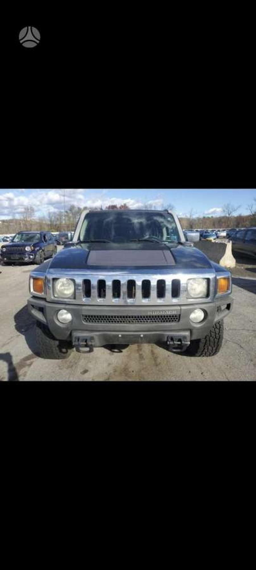 Melns Hummer H3 2007 Kauņa, ar dzinēja tilpumu 3.65 L un nobraukumu 290 tūkst. km par 4500 €, foto 6 vietnē AUTOMOTO.COM.LV