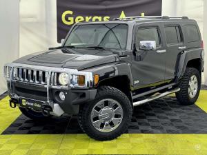 Melns Hummer H3 2008 Viļņa, ar dzinēja tilpumu 3.65 L un nobraukumu 191 tūkst. km par 12999 €, foto  vietnē AUTOMOTO.COM.LV