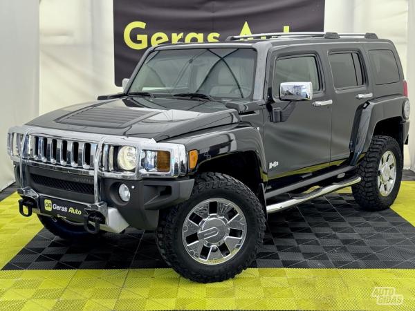 Melns Hummer H3 2008 Avižieniai, ar dzinēja tilpumu 3.70 L un nobraukumu 191 tūkst. km par 12999 €, foto 1 vietnē AUTOMOTO.COM.LV