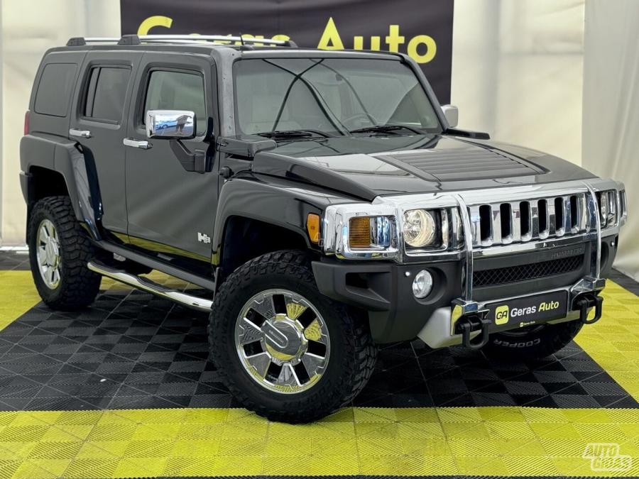 Black Hummer H3 2008 in Avizieniai, with an engine capacity of 3.70 L and mileage of 191 thousand km for 12999 €, photo 3 on AUTOMOTO.COM.LV