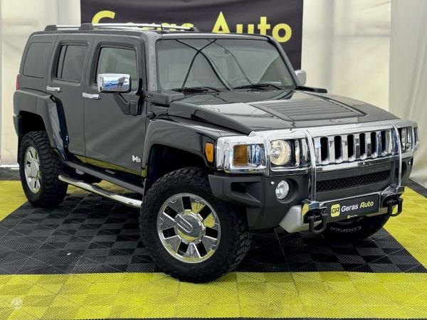 Black Hummer H3 2008 in Vilnius, with an engine capacity of 3.65 L and mileage of 309 thousand km for 12900 €, photo 3 on AUTOMOTO.COM.LV