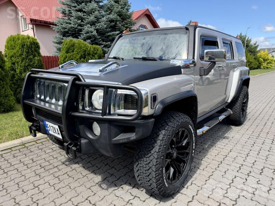 Pelēks Hummer H3 2007 Rīga, ar dzinēja tilpumu 3.50 L un nobraukumu 199 tūkst. km par 11900 €, foto 1 vietnē AUTOMOTO.COM.LV