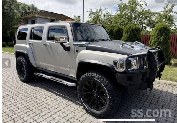 Pelēks Hummer H3 2007 Rīga, ar dzinēja tilpumu 3.50 L un nobraukumu 198 tūkst. km par 9990 €, foto 1 vietnē AUTOMOTO.COM.LV