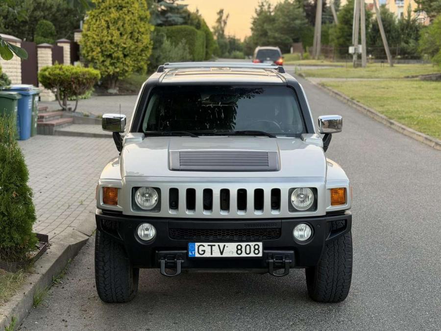 Grey Hummer H3 2008 in Vilnius, with an engine capacity of 3.46 L and mileage of 195 thousand km for 11250 €, photo 30 on AUTOMOTO.COM.LV