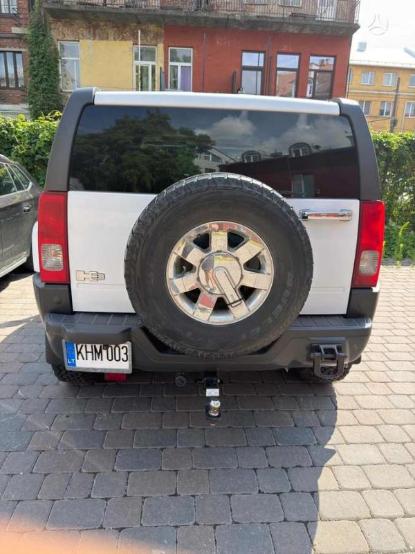 Balts Hummer H3 2008 Kauņa, ar dzinēja tilpumu 3.65 L un nobraukumu 288 tūkst. km par 12000 €, foto 6 vietnē AUTOMOTO.COM.LV