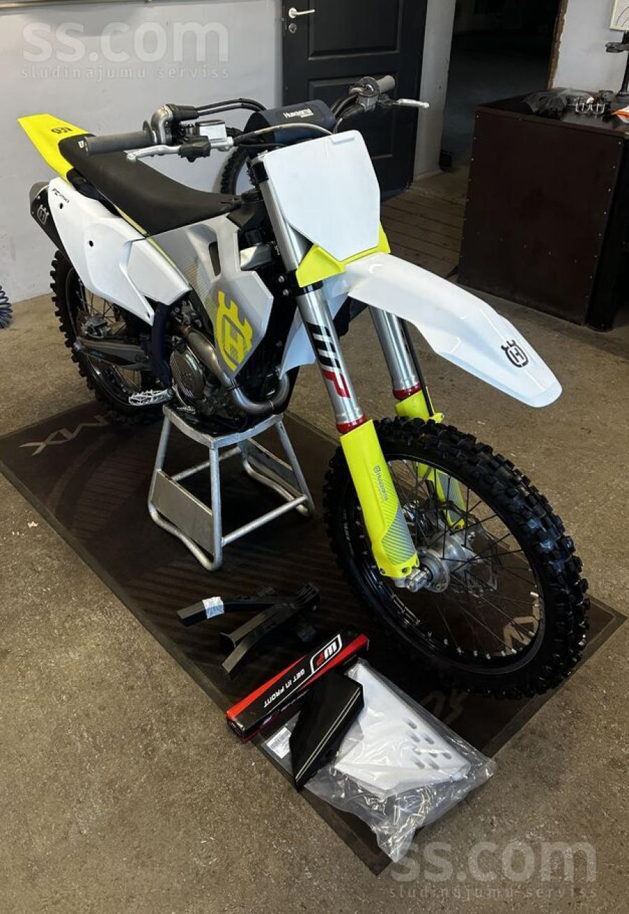 Husqvarna FC 250 2024 Limbaži, ar dzinēja tilpumu 0.25 L un nobraukumu 0 tūkst. km par 4500 €, foto 1 vietnē AUTOMOTO.COM.LV