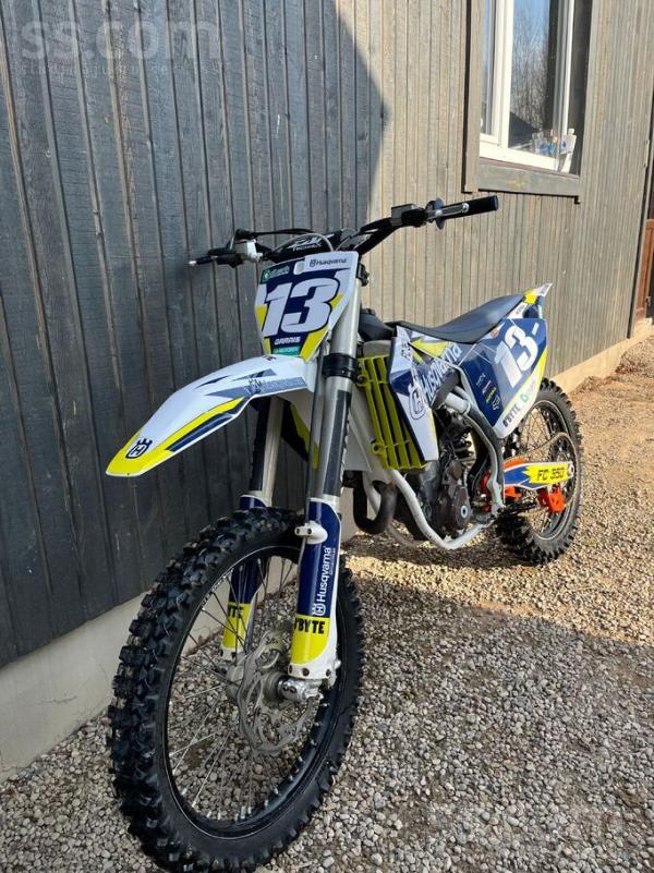 Husqvarna FC 350 2016 in Gulbene, with an engine capacity of 0.35 L and mileage of 0 thousand km for 3450 €, photo 1 on AUTOMOTO.COM.LV