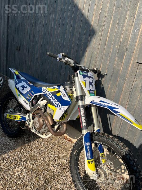 Husqvarna FC 350 2016 in Gulbene, with an engine capacity of 0.35 L and mileage of 0 thousand km for 3450 €, photo 2 on AUTOMOTO.COM.LV