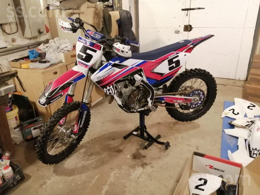 Husqvarna FC 350 2018 in Dobele, with an engine capacity of 0.35 L and mileage of 0 thousand km for 3000 €, photo 1 on AUTOMOTO.COM.LV
