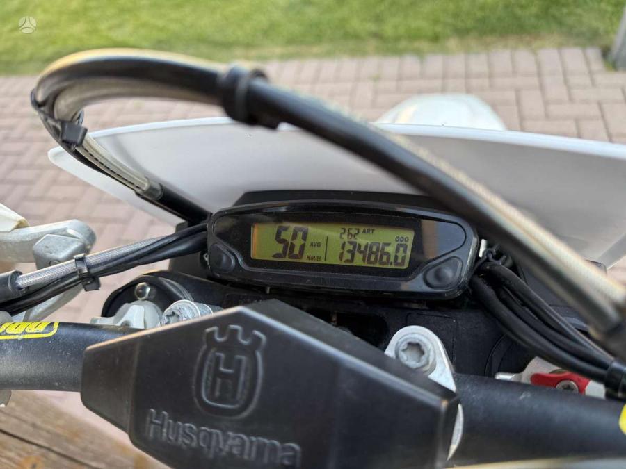 Balts Husqvarna FE 2017 Tauragė, ar dzinēja tilpumu 0.35 L un nobraukumu 13 tūkst. km par 4900 €, foto 14 vietnē AUTOMOTO.COM.LV